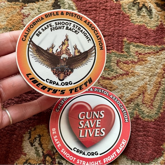 Vintage | Other | Vintage Collectible Nra Sticker Pack | Poshmark